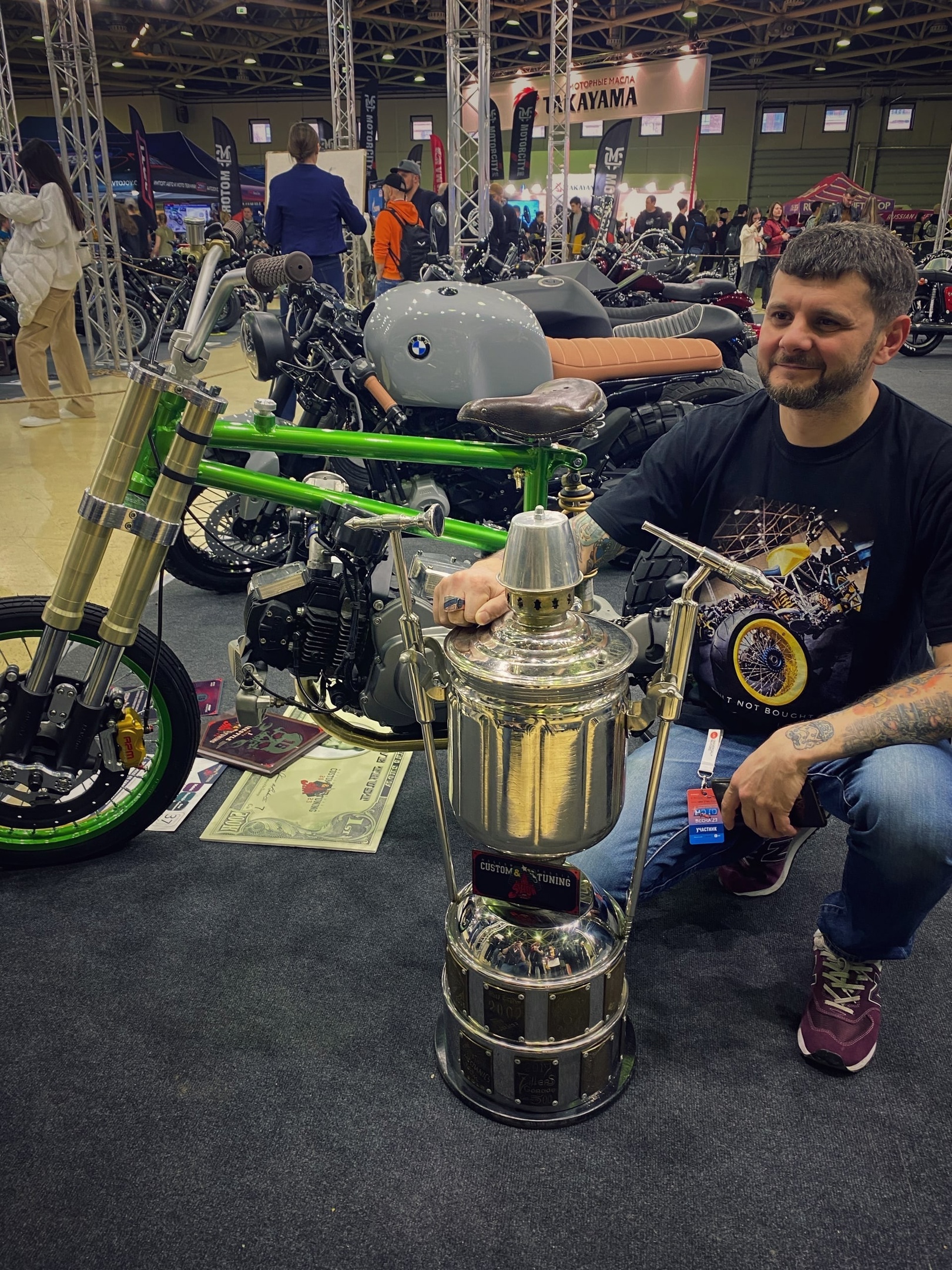 Победитель XVI Moscow Custom & Tuning Show - Журнал "МОТО" - МОТО-MAGAZINE